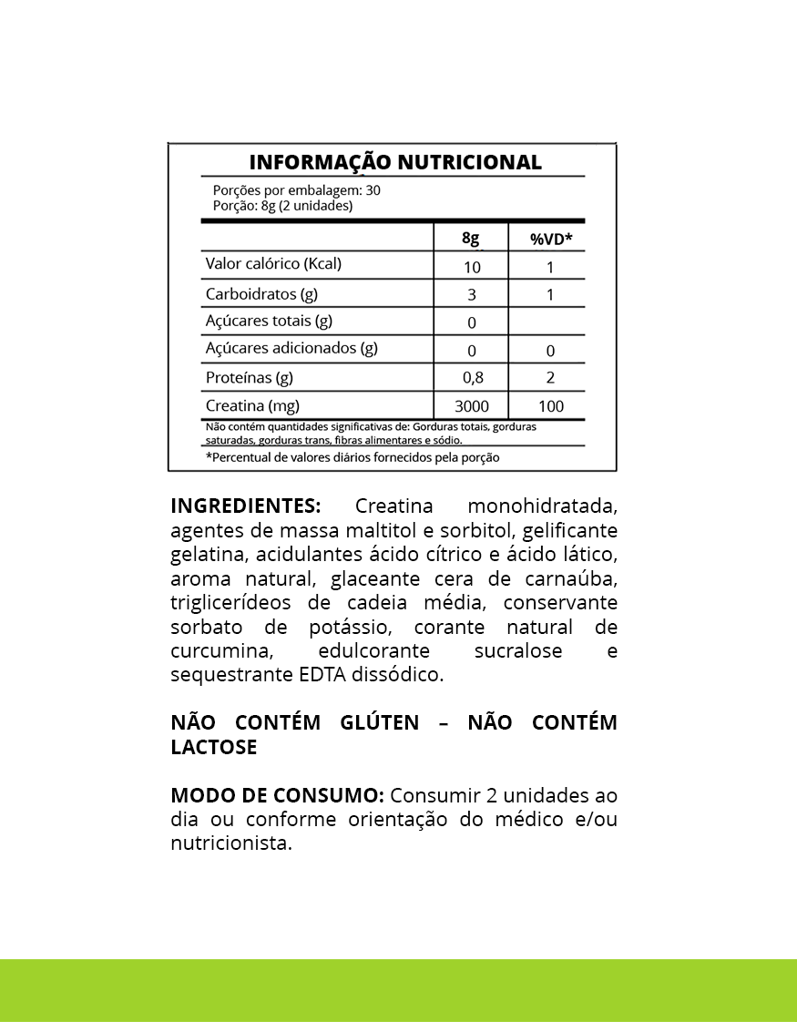 Creatina Gummy – Amber Fit